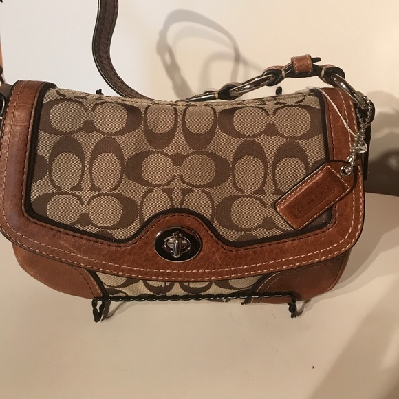 Coach | Bags | Coach Logo Signature Bag Beautiful | Poshmark